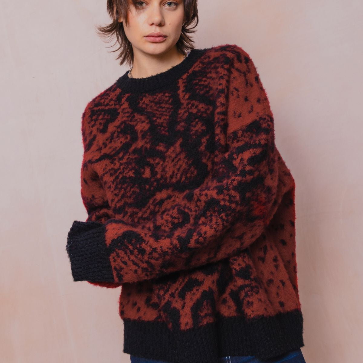 Evil Snake Print Knit Jumper – The Ragged Priest