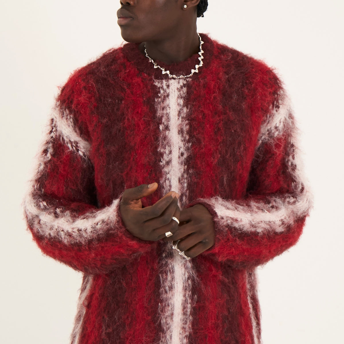 Obscure Relaxed Stripe Knit – The Ragged Priest