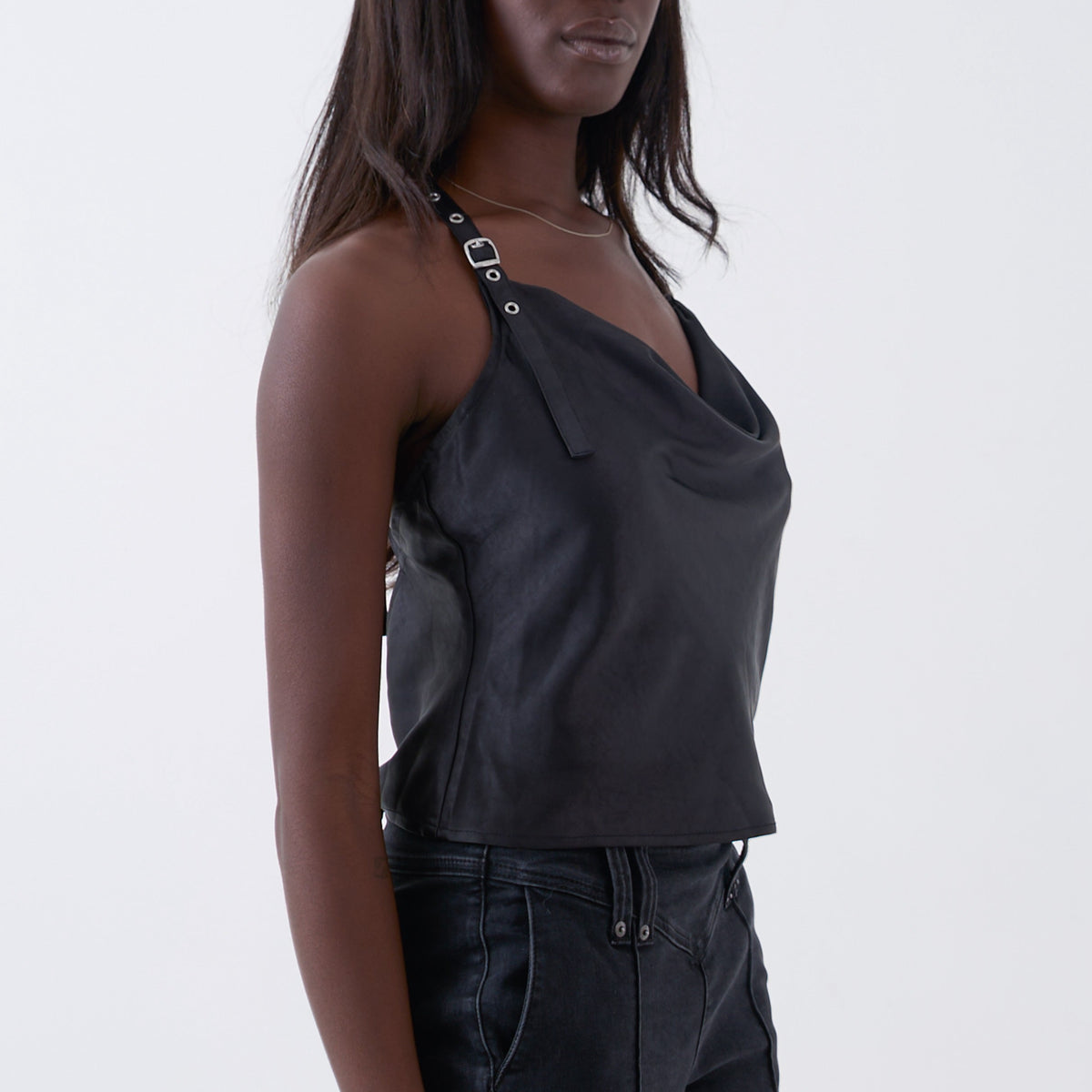 Raven Satin Chain Cami – The Ragged Priest