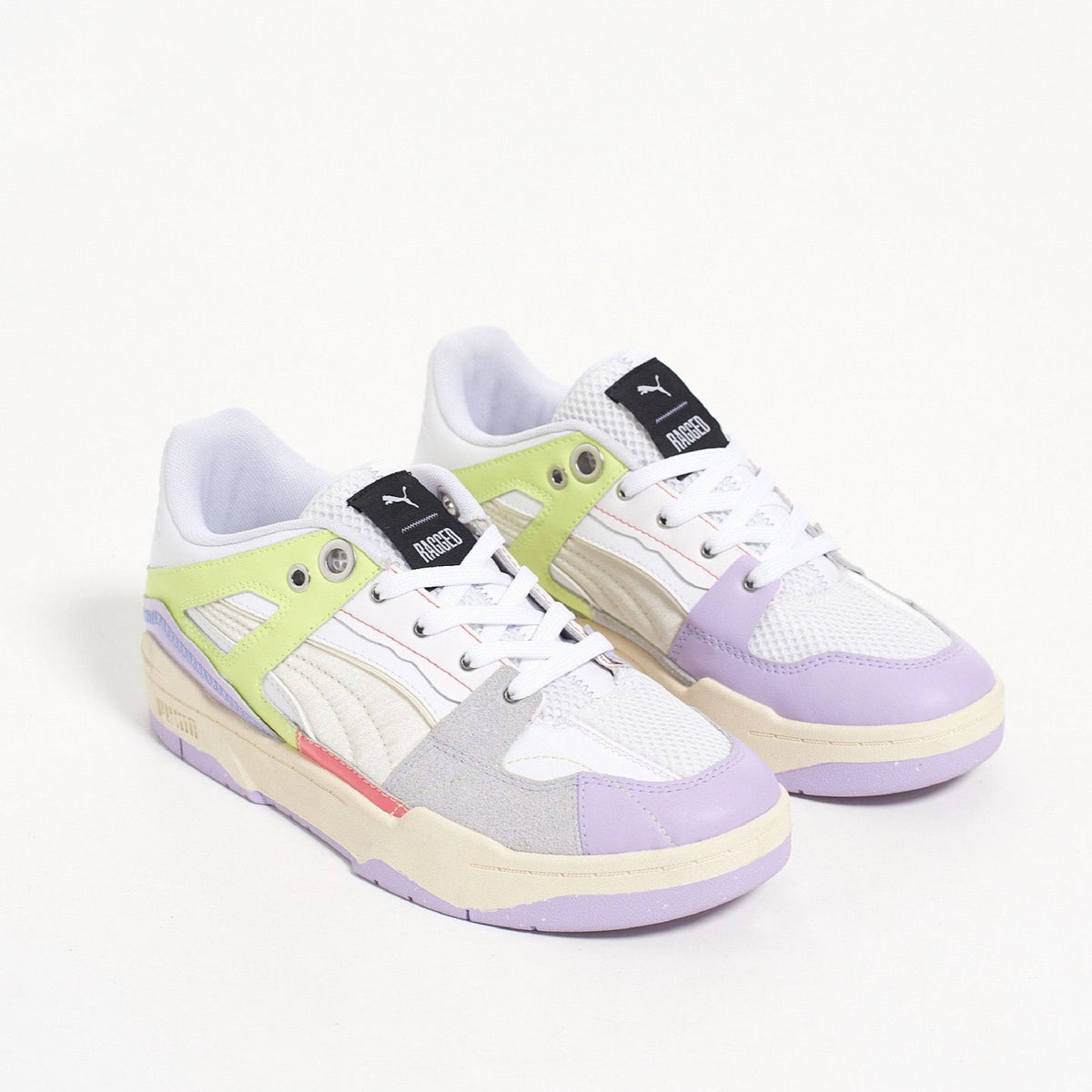 PUMA x The Ragged Priest White & Violet Slipstream Trainer