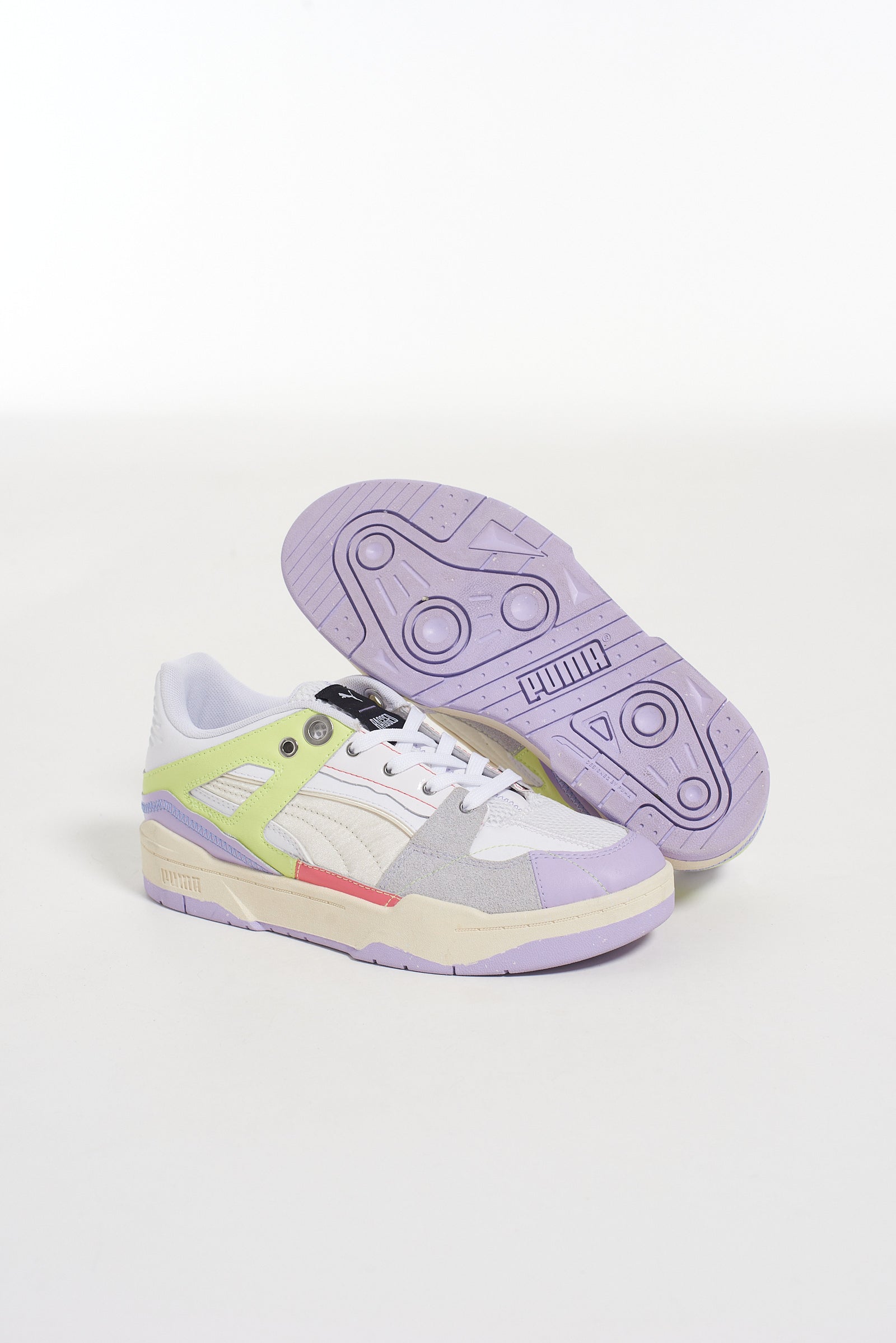 PUMA x The Ragged Priest White & Violet Slipstream Trainer